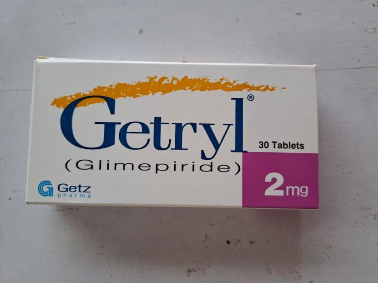 Getryl 2mg tablets → Tayal Medical Mart